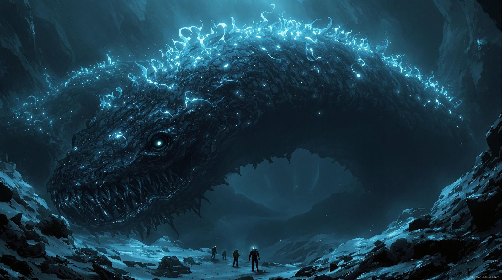 The Serpent - Cosmic Serpent Awakens in Abyssal Trench