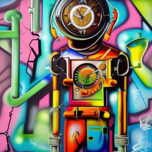 Clock Face - AI Generated Artwork - NightCafe Creator