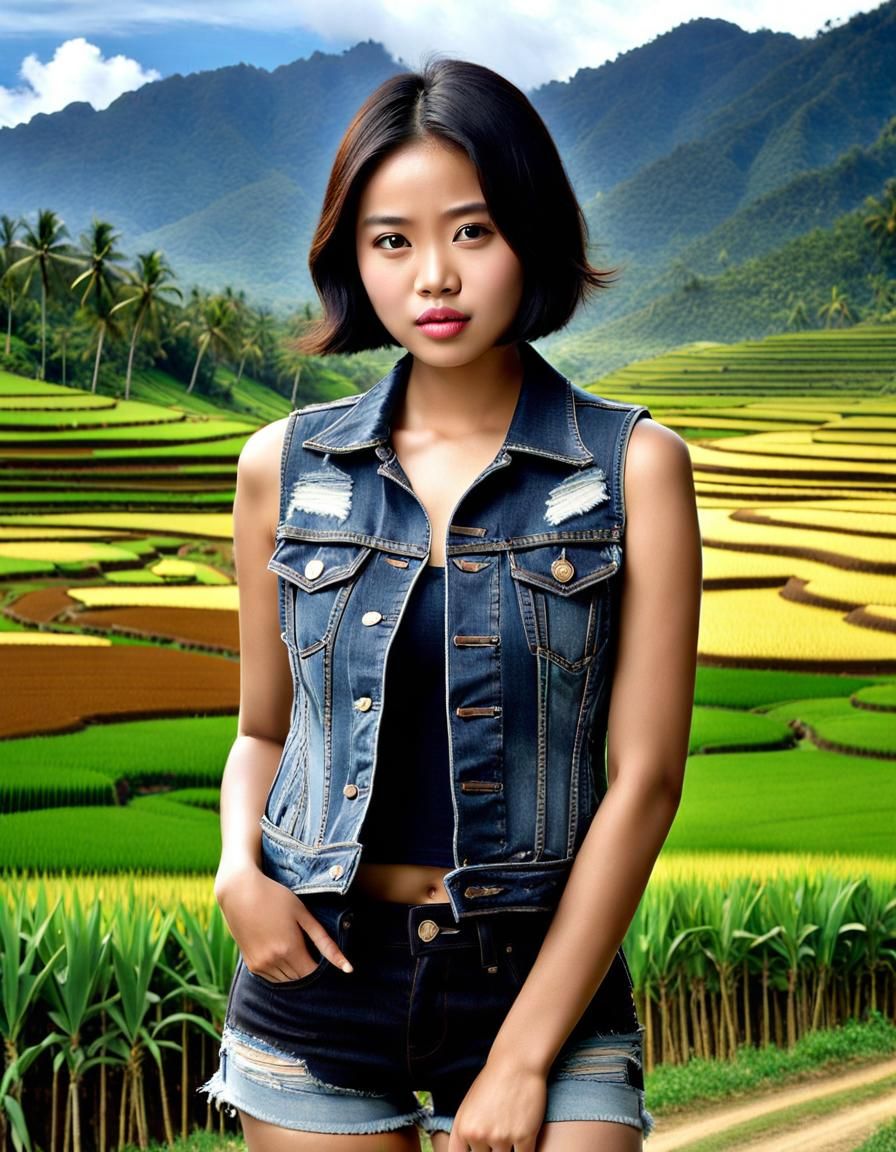 Country girl - AI Generated Artwork - NightCafe Creator