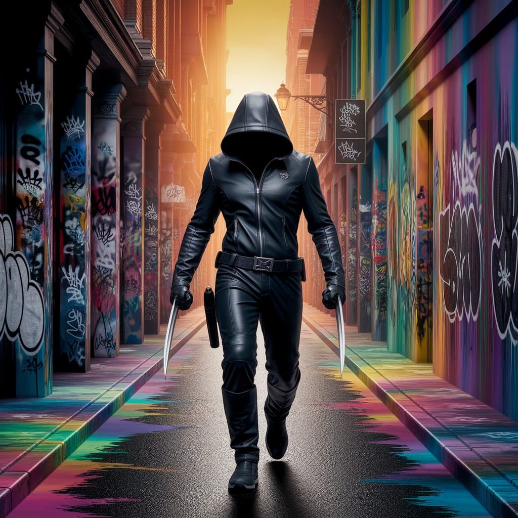 Medieval Wolverine in Assassin's Creed Style - AI Art