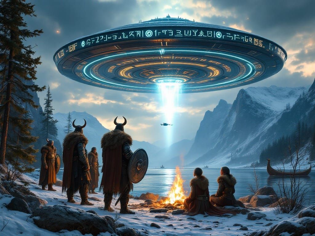 When the Gods Descended - Viking Gods and Aliens Meet in Nor...