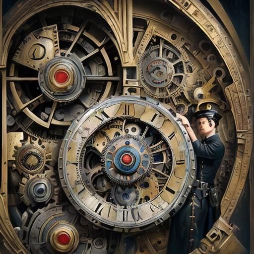 Gear - AI Generated Artwork - NightCafe Creator