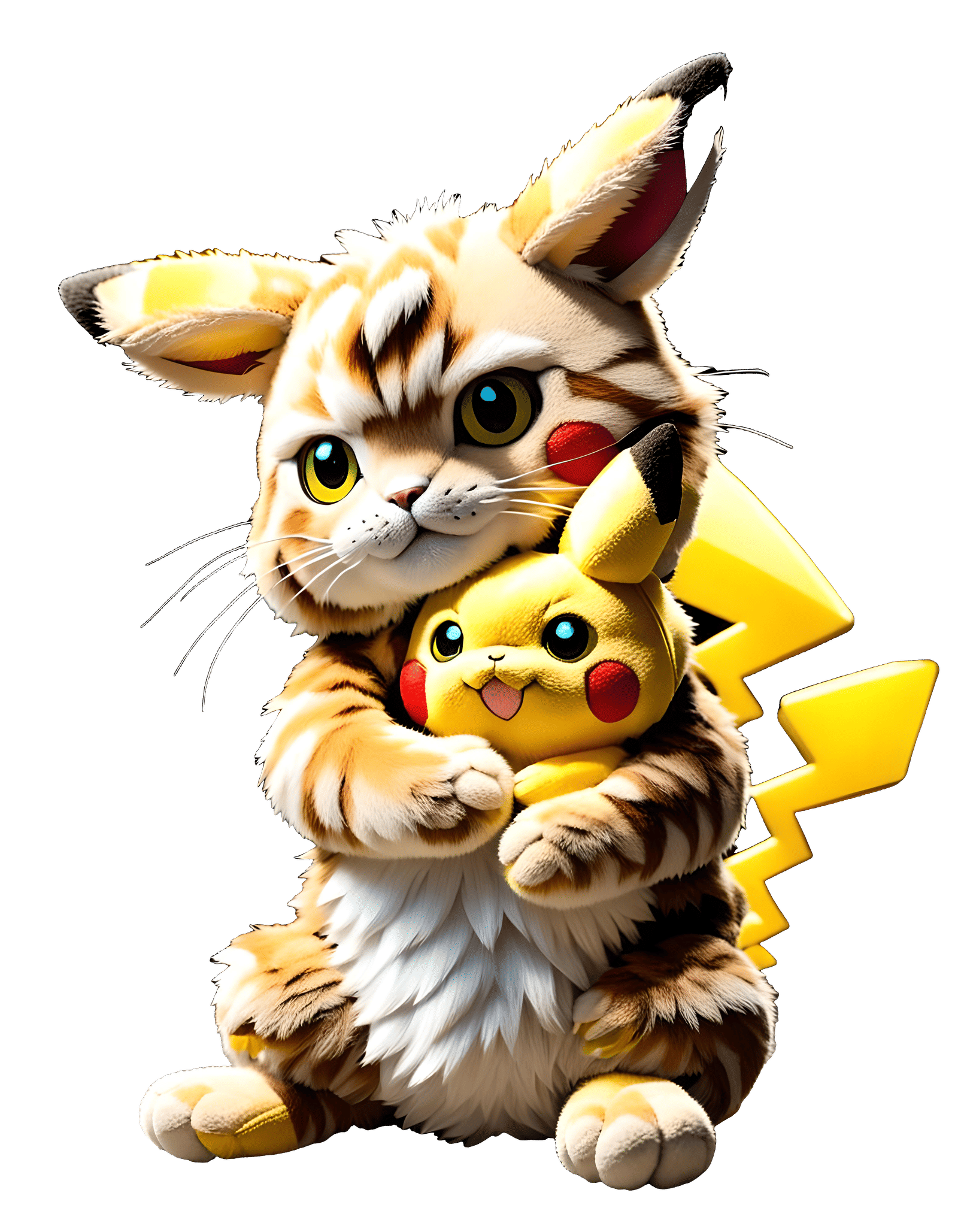 Chris's Pikachu Hugs: Get Better Soon. - AI Generated Artwork ...