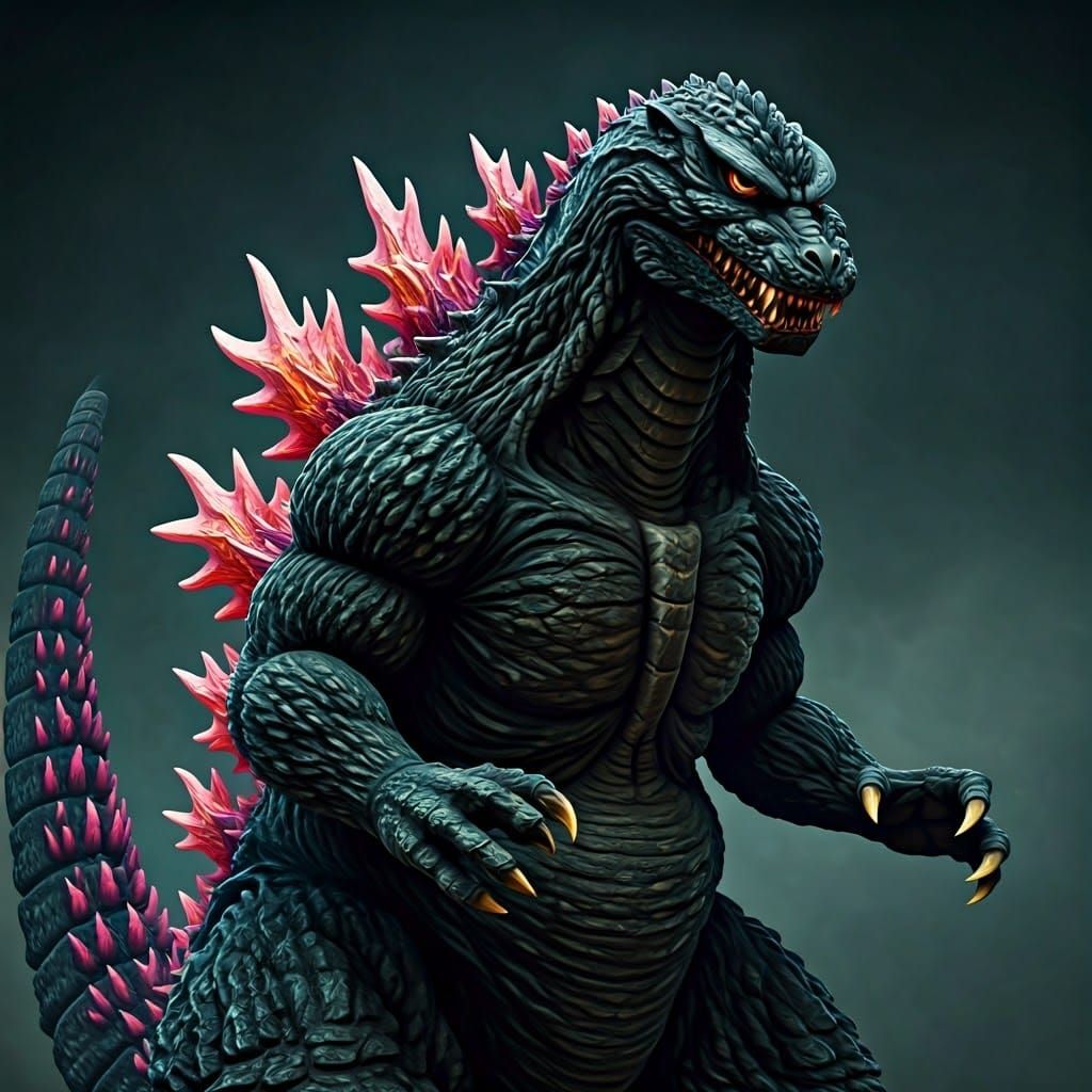 Godzilla 2000: A Photorealistic Icon of Fearsome P... - AI Art