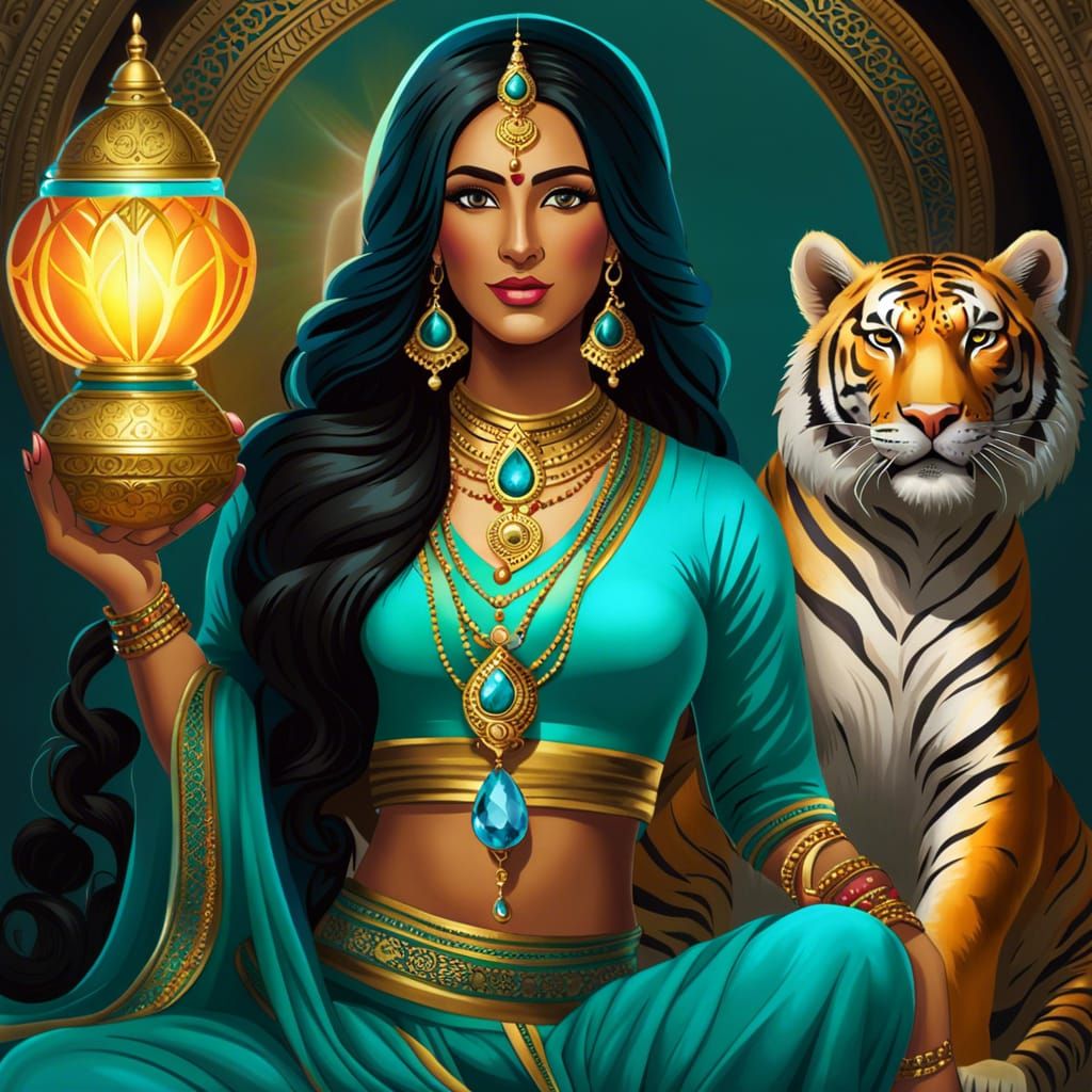 Princess Jasmine - AI Generated Artwork - NightCafe Creator