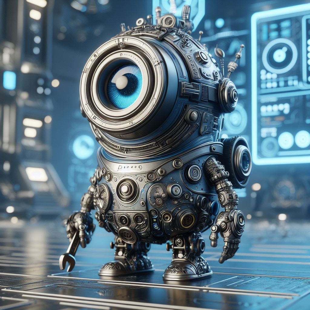 robot minion - AI Generated Artwork - NightCafe Creator