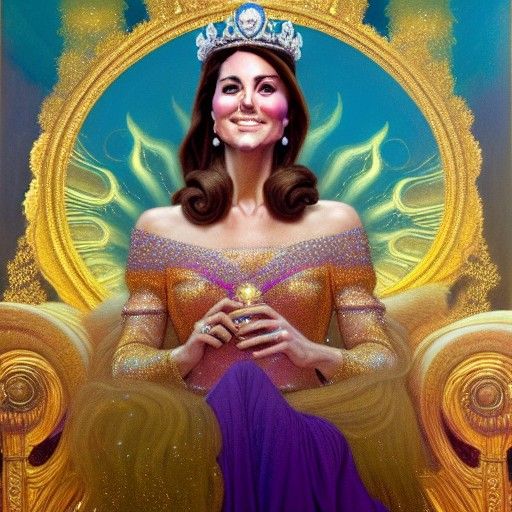 Kate Middleton - AI Generated Artwork - NightCafe Creator