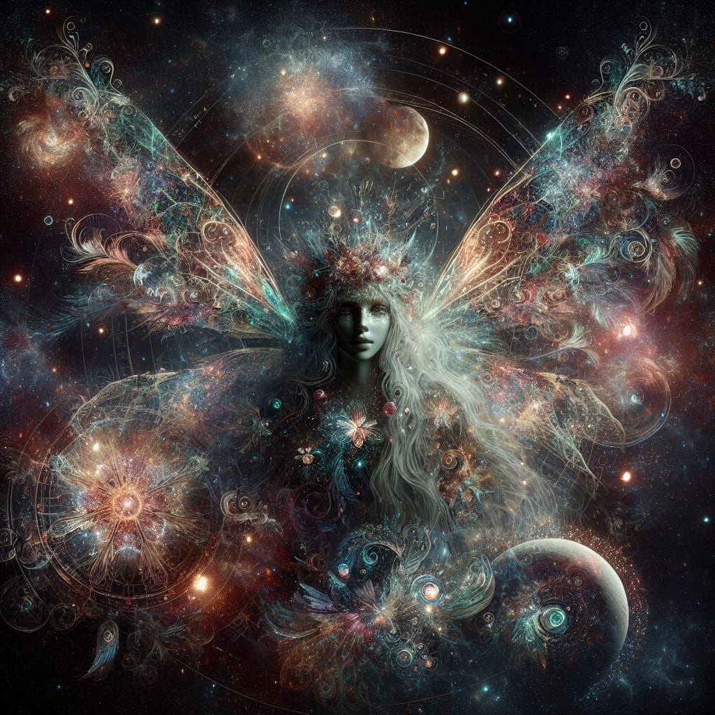 Galaxy Fae - AI Generated Artwork - NightCafe Creator
