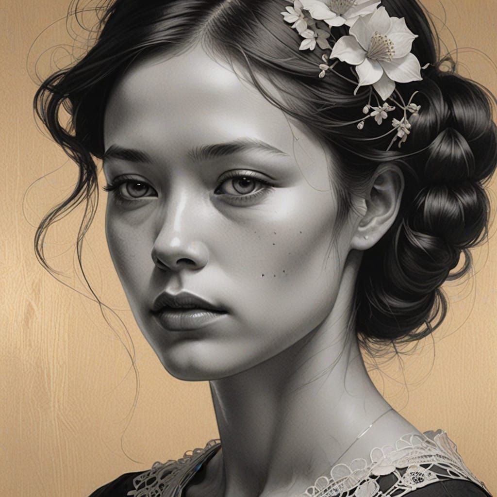 graphite pencil drawing portrait - graphite pencil drawing p...