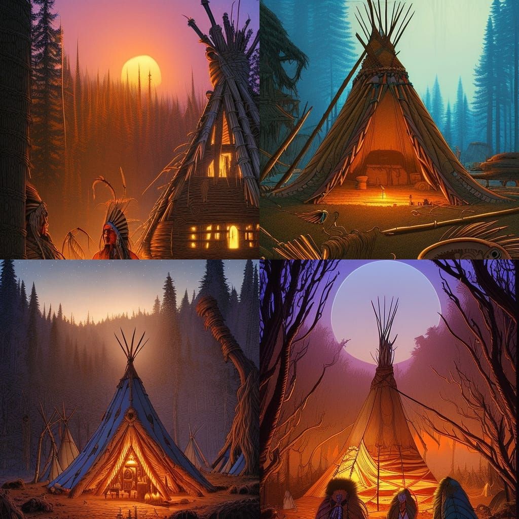 Native - AI Generated Artwork - NightCafe Creator