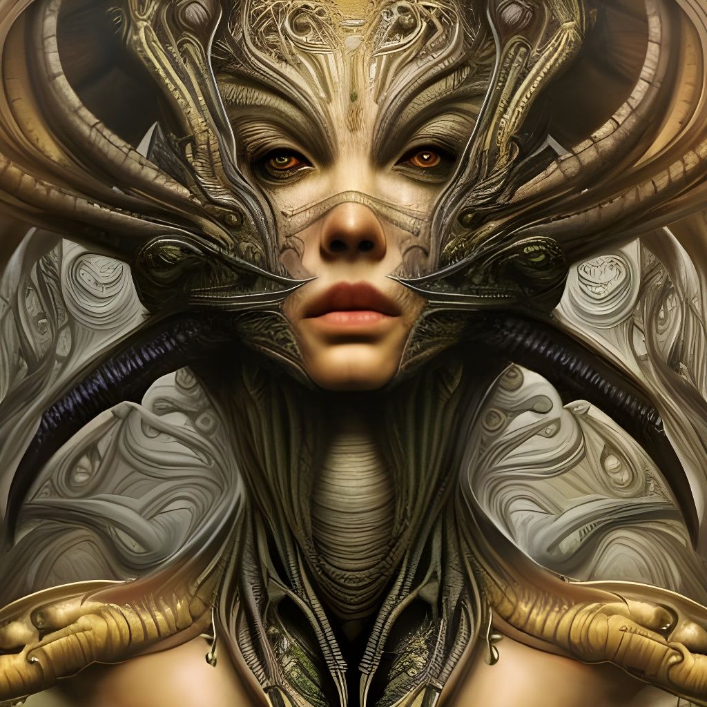 Mother Alien - AI Generated Artwork - NightCafe Creator