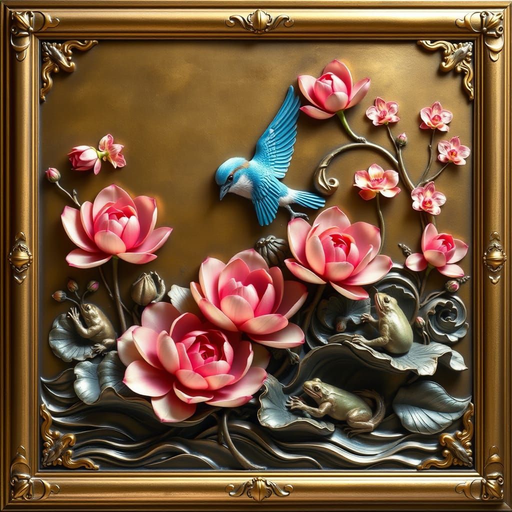 Egyptian bird - Egyptian Goddesses with Blue Jay and Sacred...