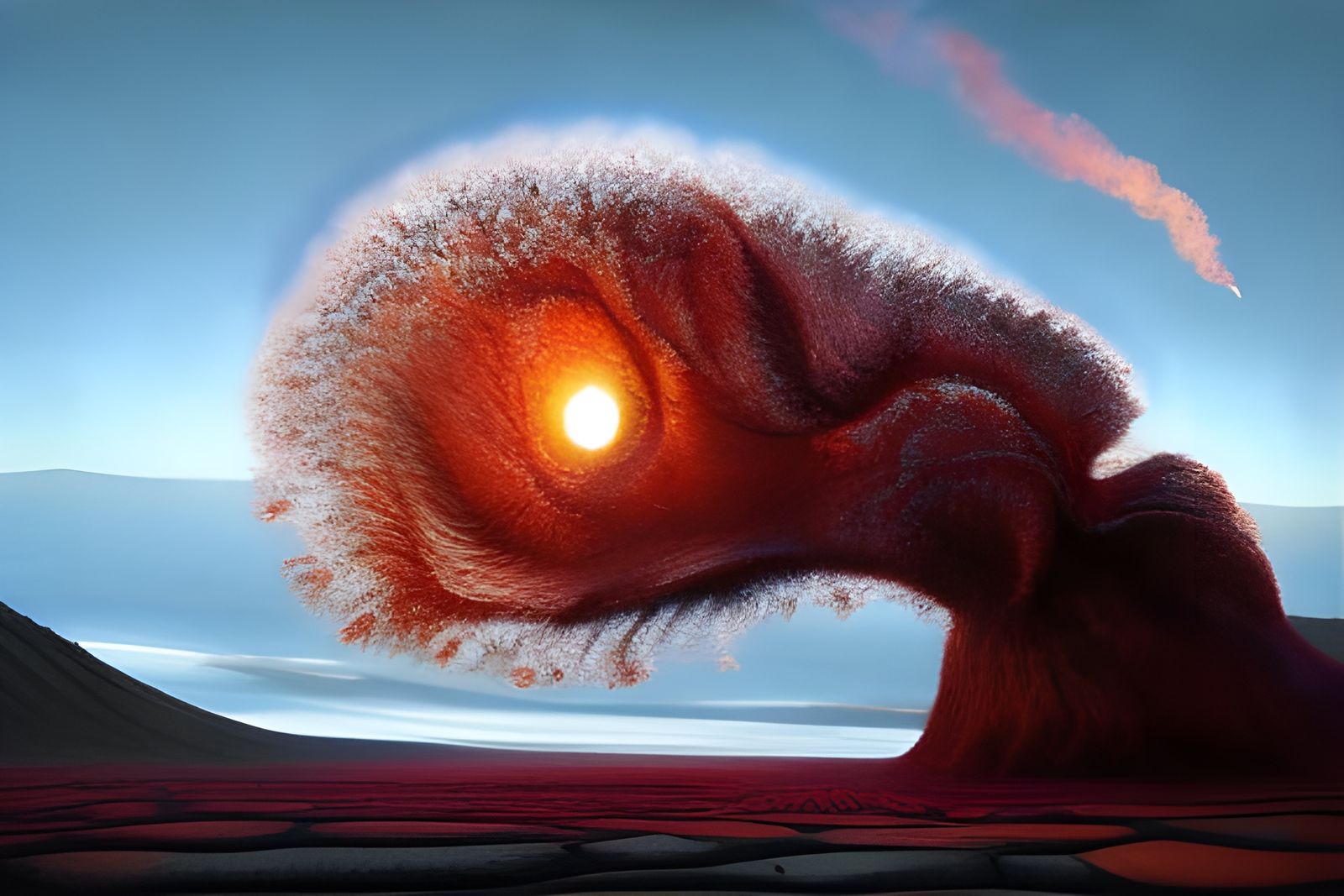 Eruption - AI Generated Artwork - NightCafe Creator