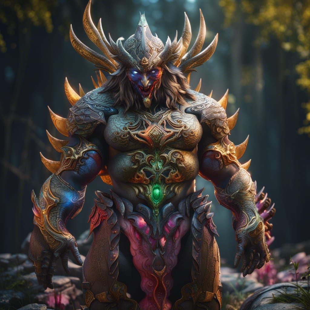 Demon general - AI Generated Artwork - NightCafe Creator