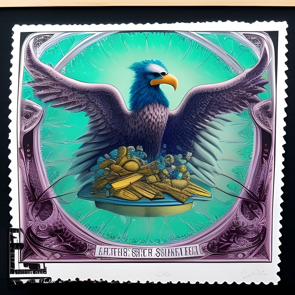Incredibly rare collector's stamp - AI Generated Artwork - NightCafe ...