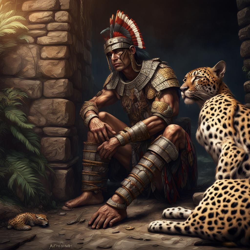 The Last Aztec - AI Generated Artwork - NightCafe Creator