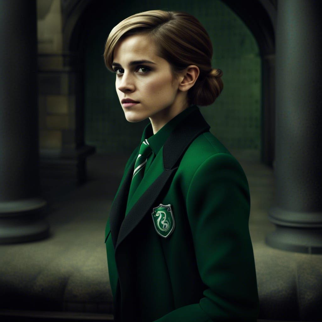 If Hermione Granger is a Slytherin 01 - AI Generated Artwork ...