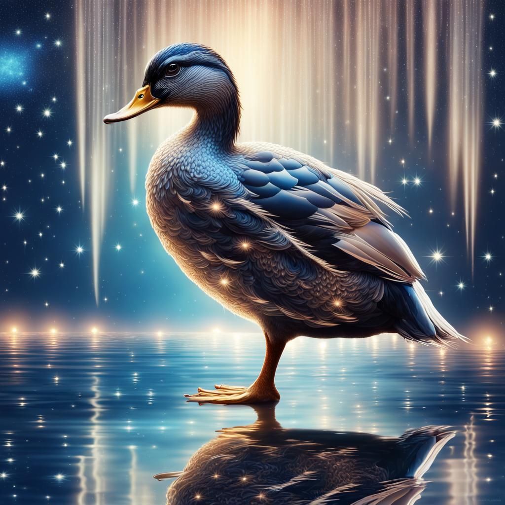 Just a duck - AI Generated Artwork - NightCafe Creator