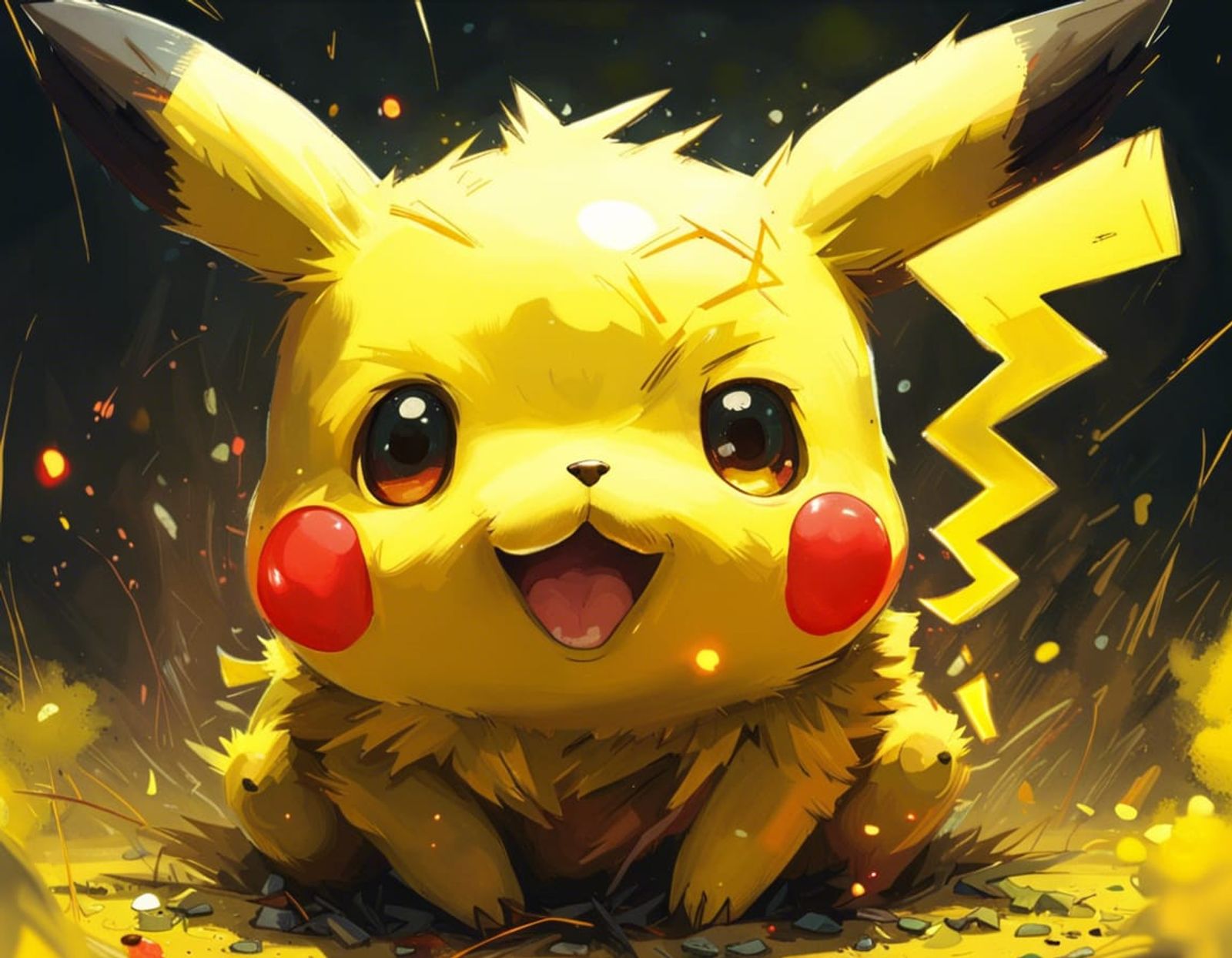 Pika pika - AI Generated Artwork - NightCafe Creator