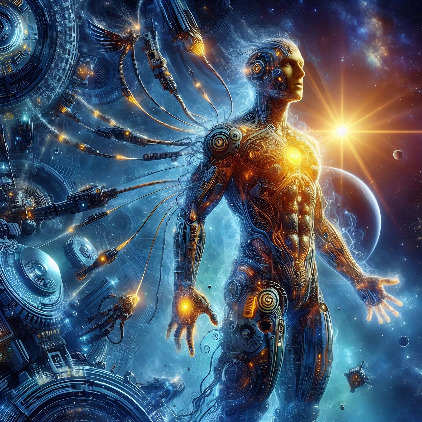 Cosmonetic Rebirth - AI Generated Artwork - NightCafe Creator