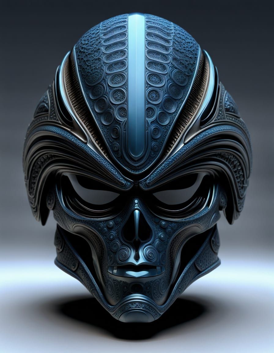 Closet Alien Secret Police Intricately Carved Gelwave