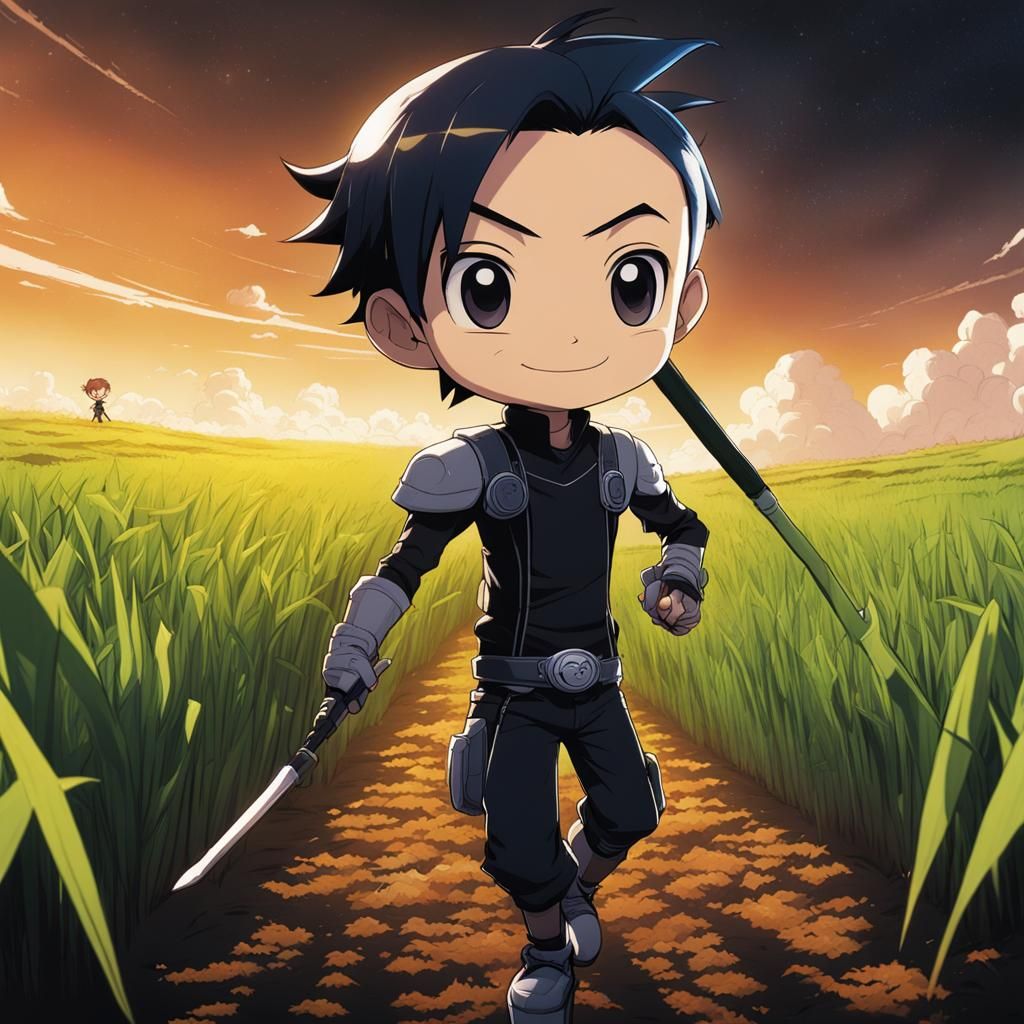 William From Code Lyoko w/ Ulrich’s sword - AI Generated Artwork ...