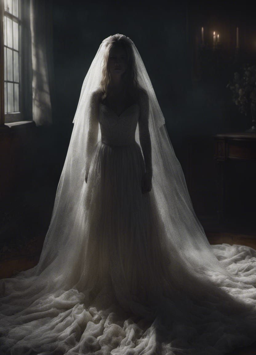 ghostly bride - AI Generated Artwork - NightCafe Creator