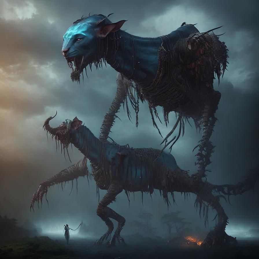 You face the avatar of death - AI Generated Artwork - NightCafe Creator