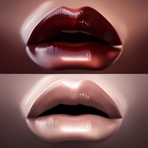 realistic lips - AI Generated Artwork - NightCafe Creator