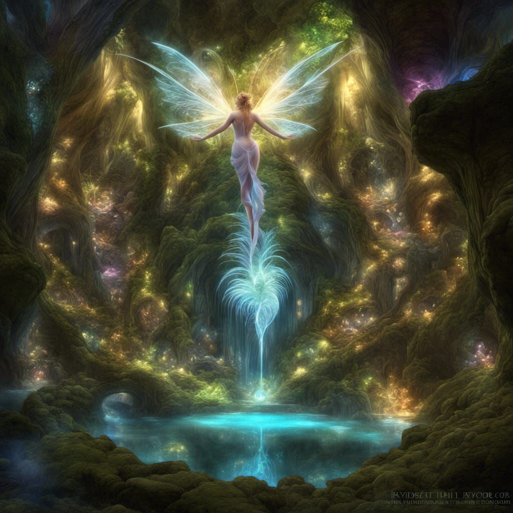 Fairy Fountain: FULL_FORM_CUPIDS-FAIRIES_HYBRIDS Dancing ONE_LARGE ...