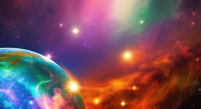 Space - AI Generated Artwork - NightCafe Creator