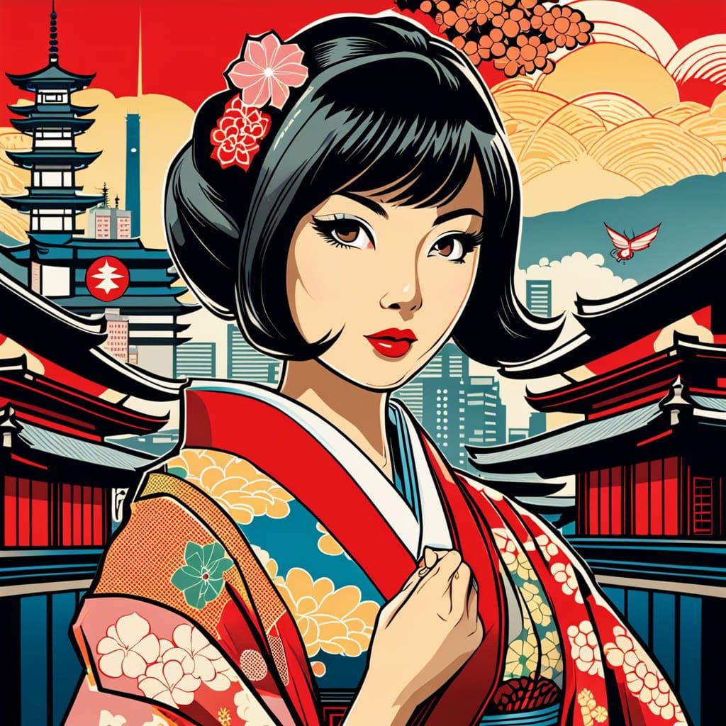 Japanese culture - AI Generated Artwork - NightCafe Creator
