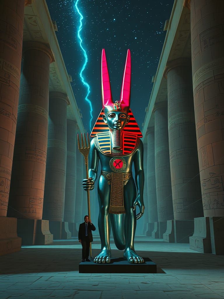 Tutankhamun, Egyptian Pharaonic God and Inventor of the Dinner Fork