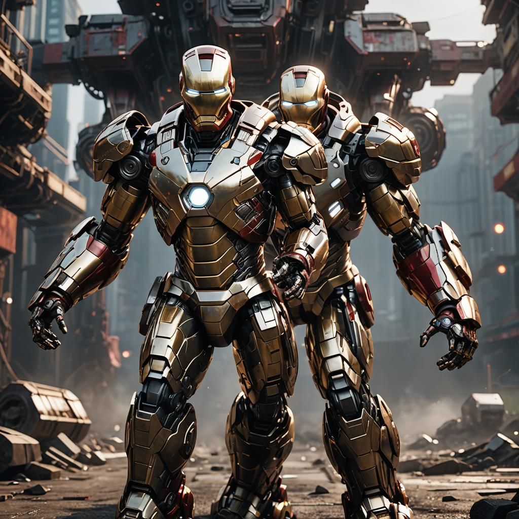 Iron man - AI Generated Artwork - NightCafe Creator