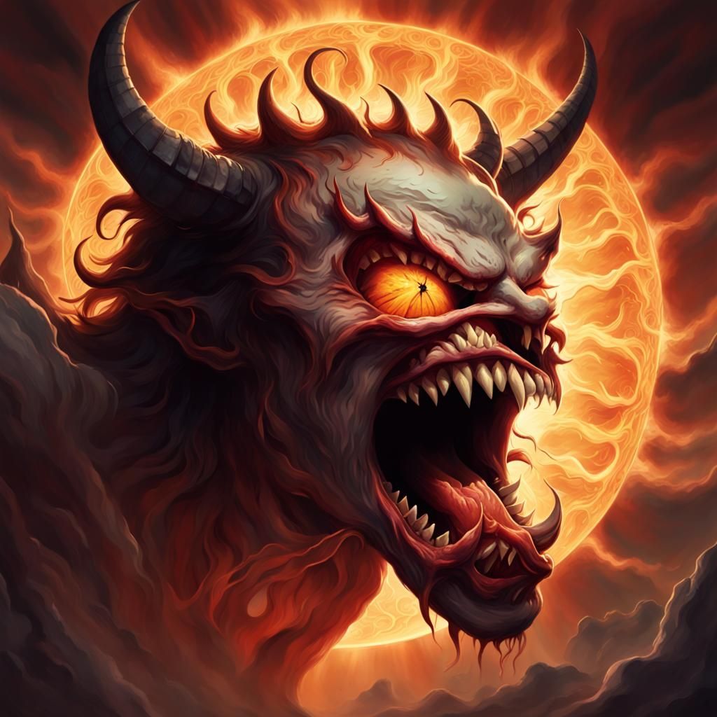 The Sun-Eater - AI Generated Artwork - NightCafe Creator