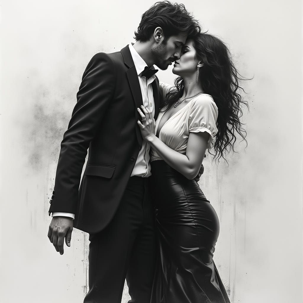 Pulp Fiction Revisited - Two Women Dance in a Smoky Nightclu...