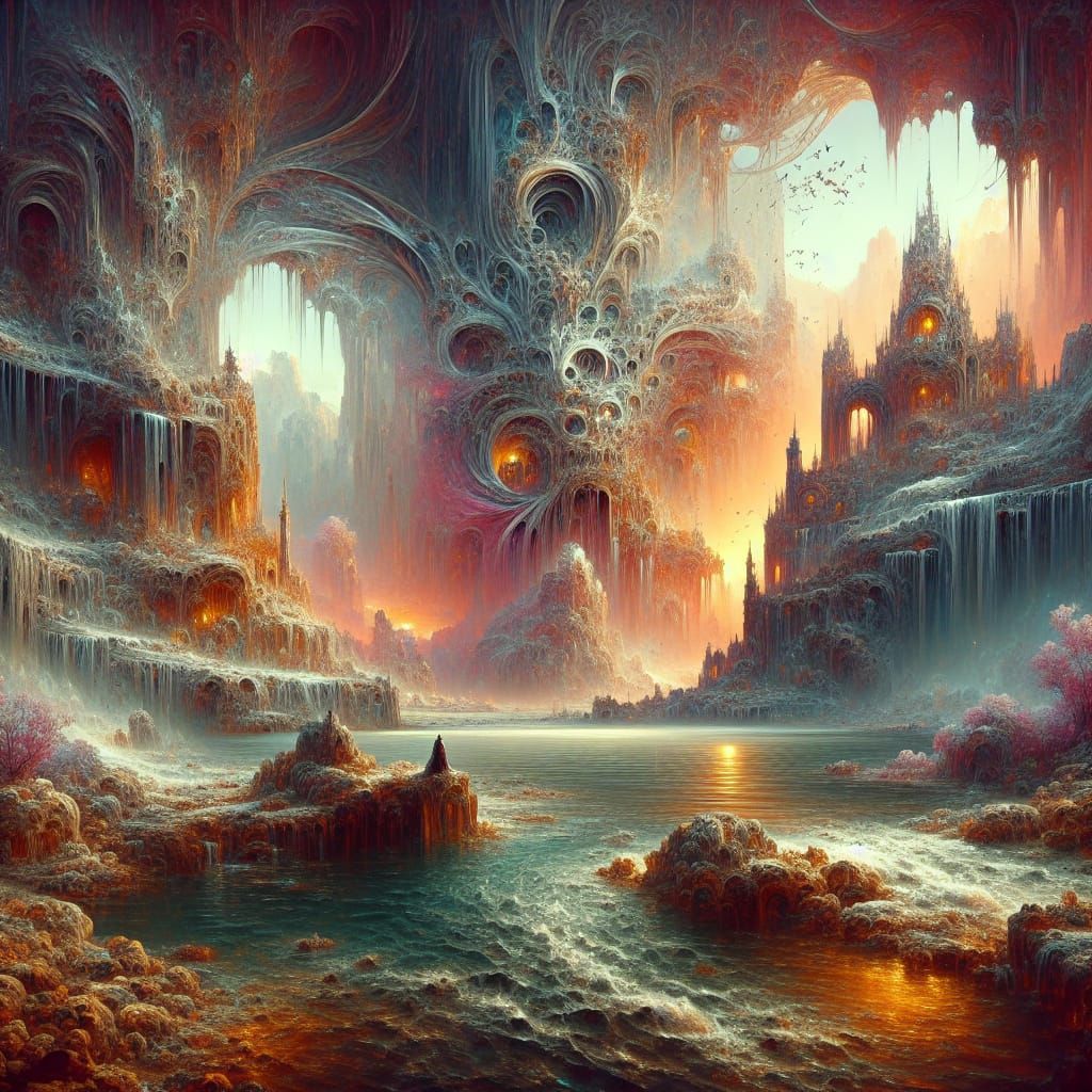 Imaginary place - AI Generated Artwork - NightCafe Creator