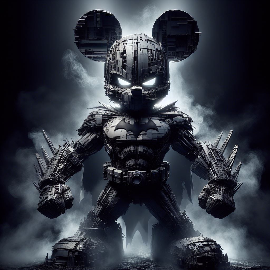 Nanobyte Batmouse - AI Generated Artwork - NightCafe Creator