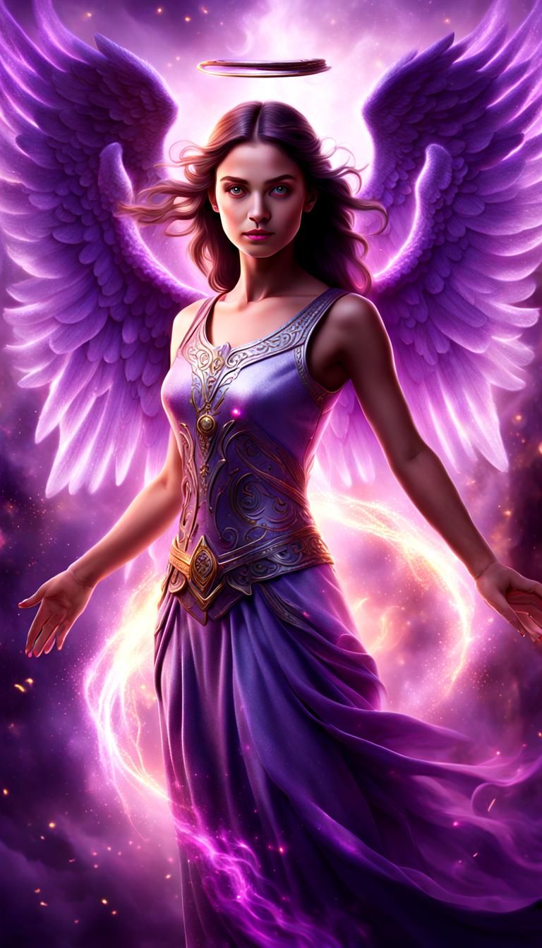 An Angel at work - AI Generated Artwork - NightCafe Creator