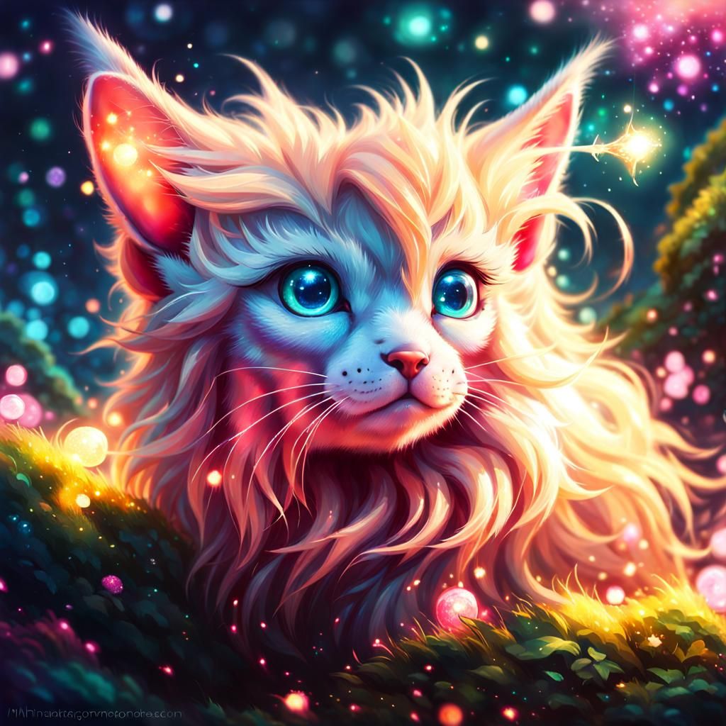 Furry Fae Creature - AI Generated Artwork - NightCafe Creator