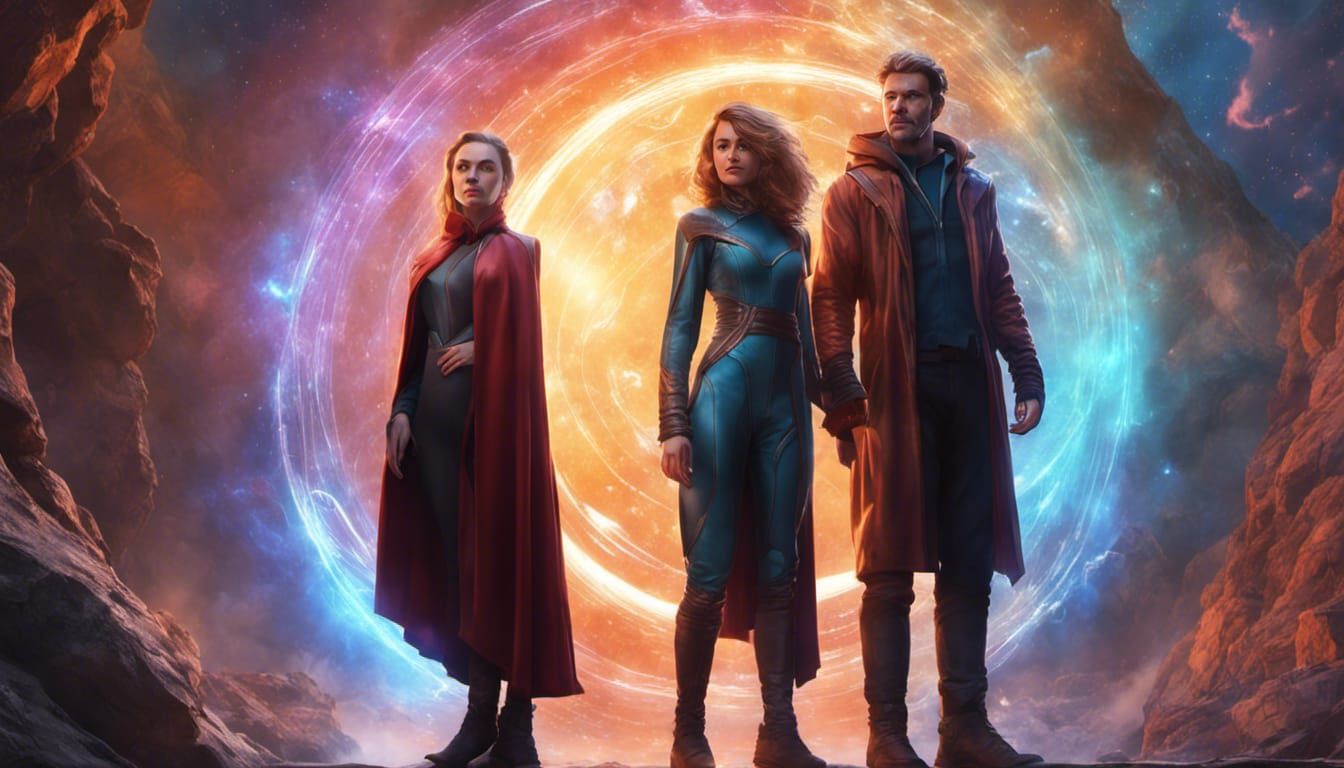 Wizards of the Multiverse, Opening a Portal - AI Generated Artwork ...
