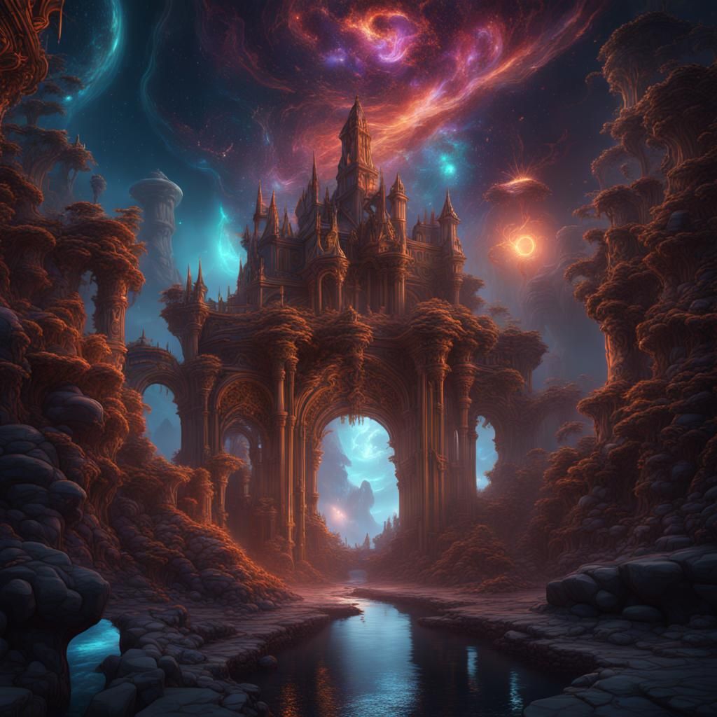 Cosmic Dreamweaver - AI Generated Artwork - NightCafe Creator