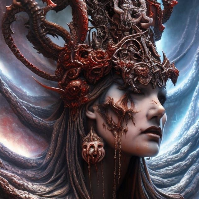 Infected mind - AI Generated Artwork - NightCafe Creator