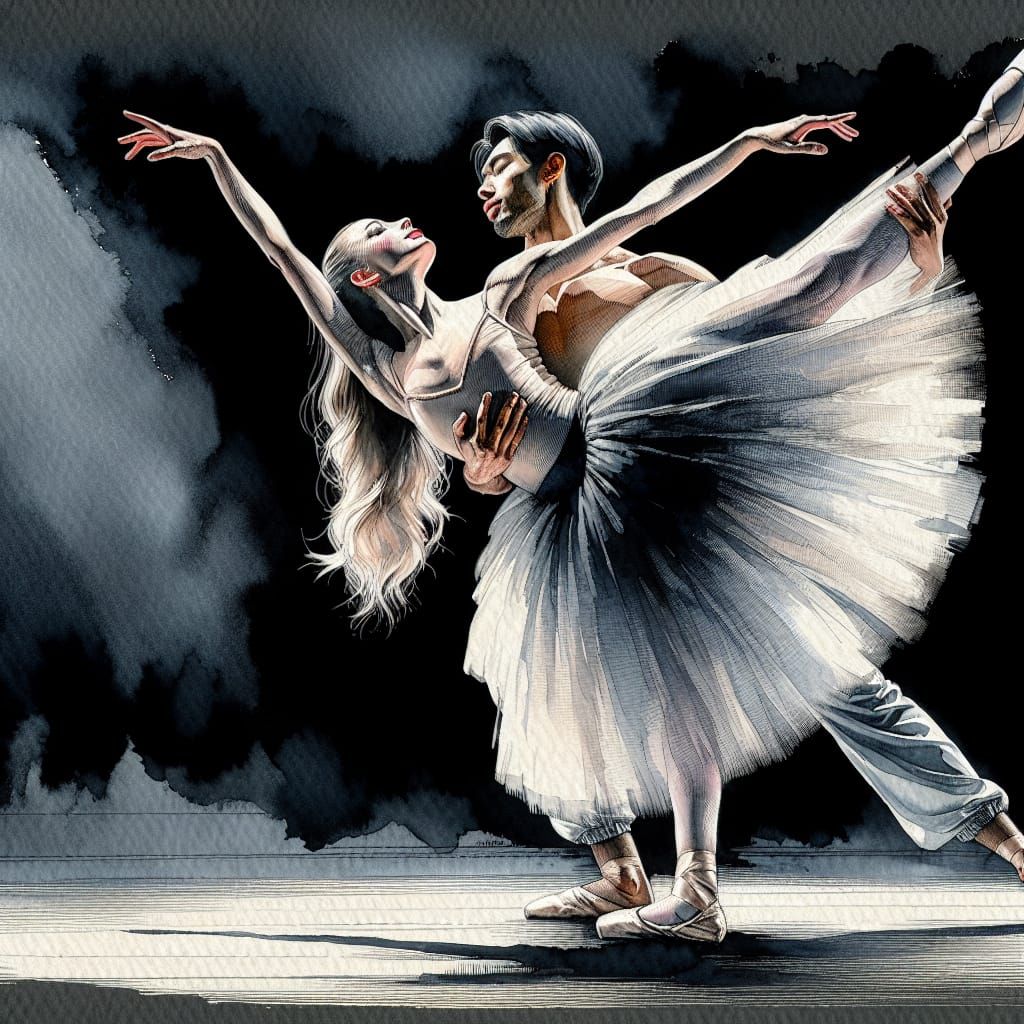 Ballet - AI Generated Artwork - NightCafe Creator