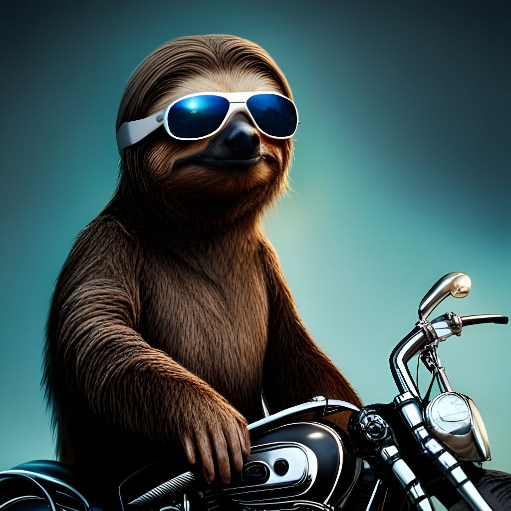 Slow Rider - AI Generated Artwork - NightCafe Creator