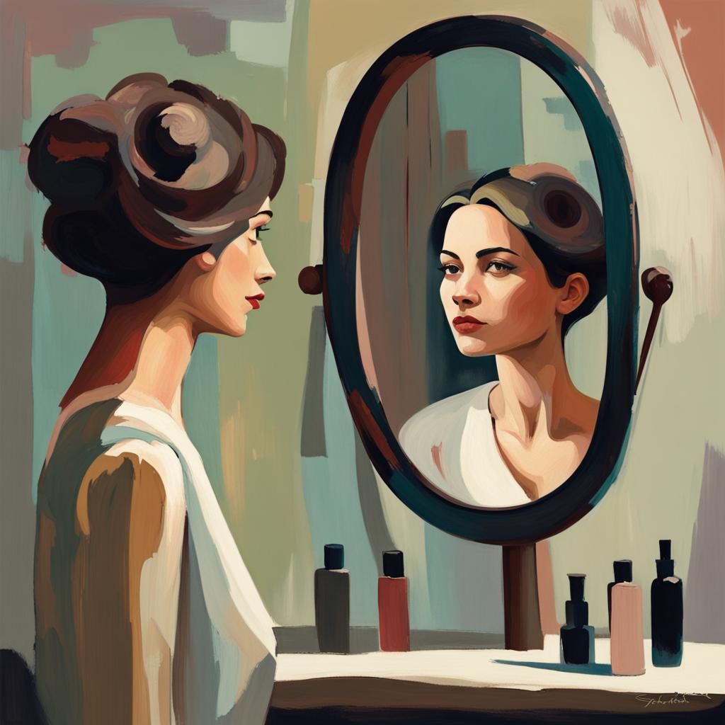 Mirror mirror - AI Generated Artwork - NightCafe Creator
