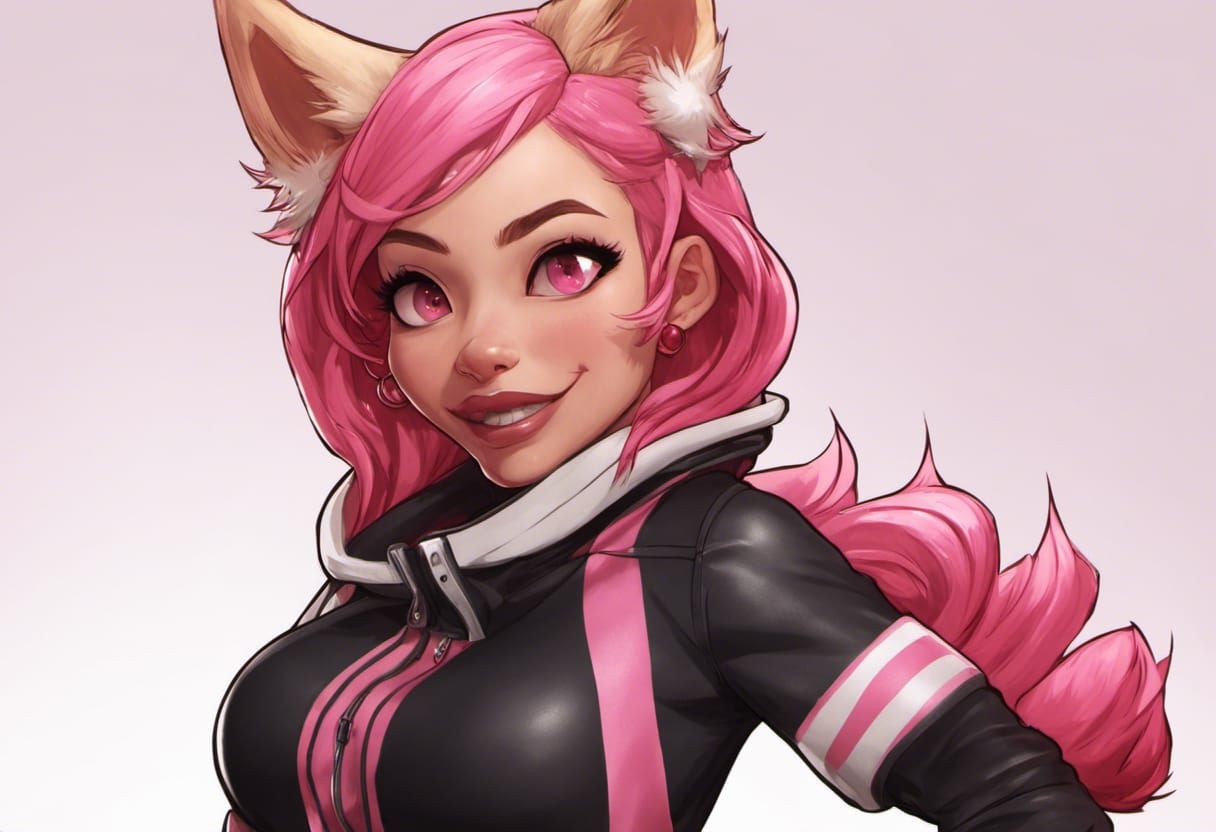 KIMIKO FUFFLY FOX EARS ! - AI Generated Artwork - NightCafe Creator