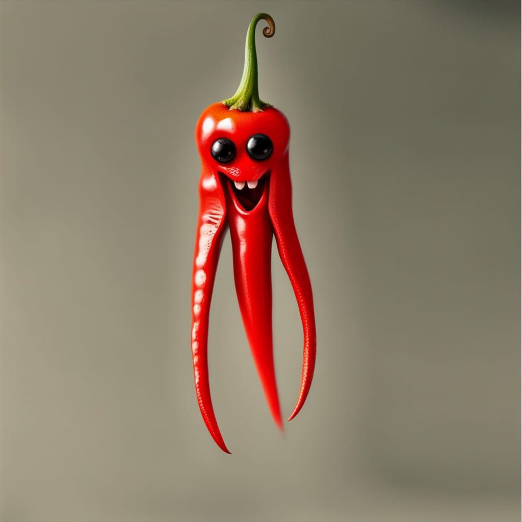 Chilli Monster... - AI Generated Artwork - NightCafe Creator