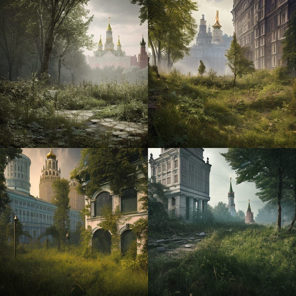 in ruins - AI Generated Artwork - NightCafe Creator