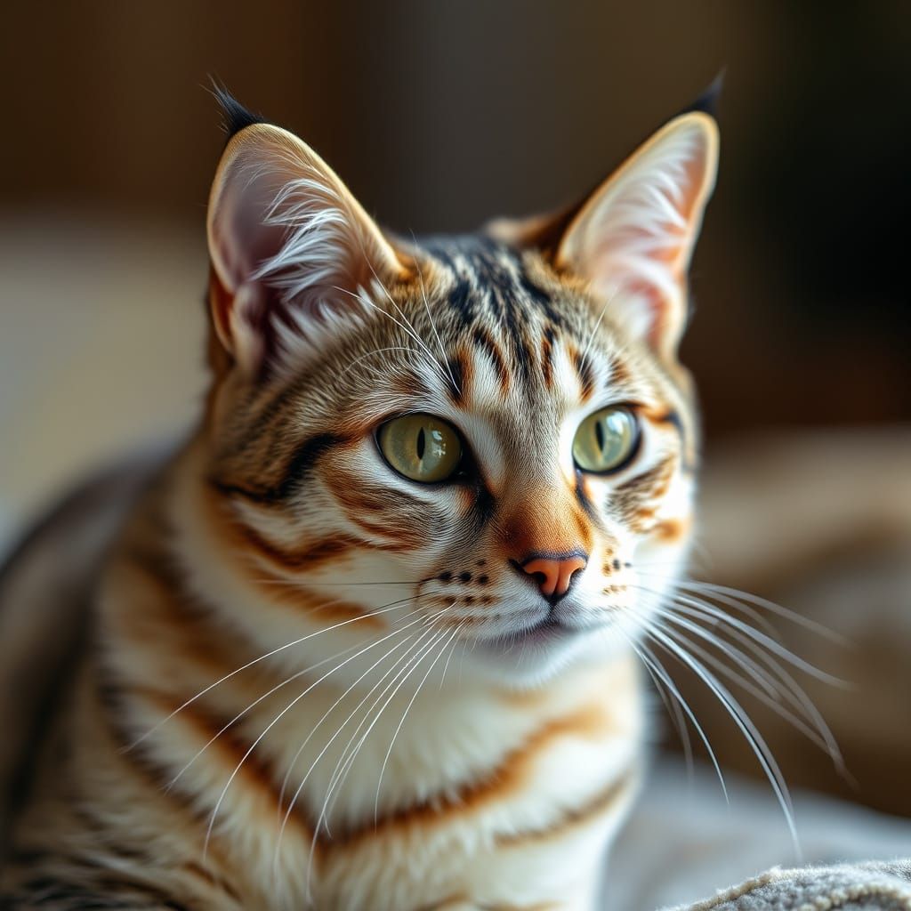 Feline Perfection in Theoretical Art - AI Art
